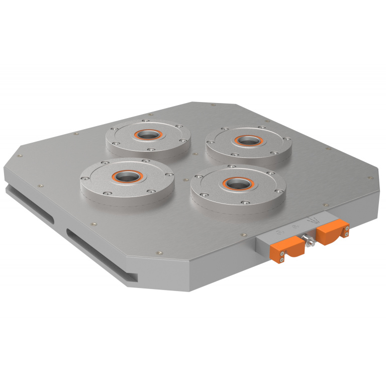 Universal Base Plate with 4 Clamping Units NP120, 120/4/200 | ZeroClamp®